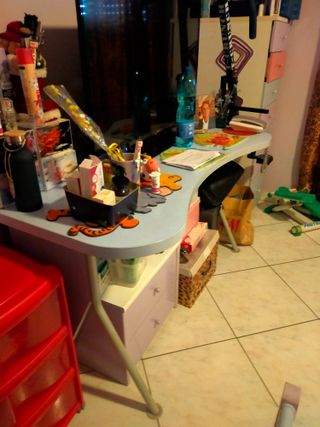 2 scrivanie colorate