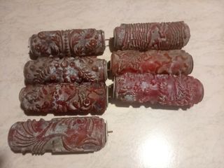 7 rulli vintage per pittura decorativa