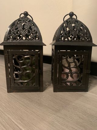 Coppia porta candela Ikea