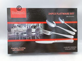 Set posate acciaio Inox