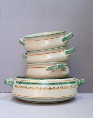 servizio ciotole in ceramica per 4 persone