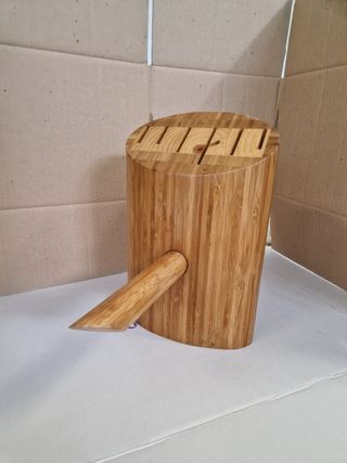 porta cortelli in legno