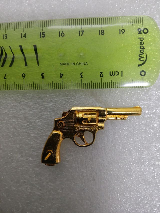 PINS PIN REVOLVER PISTOLA NUEVOS DOBLE CIERRE de segunda mano por 10 ...