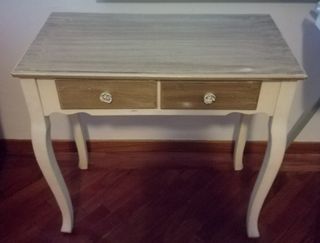 Consolle 2 cassetti shabby chic