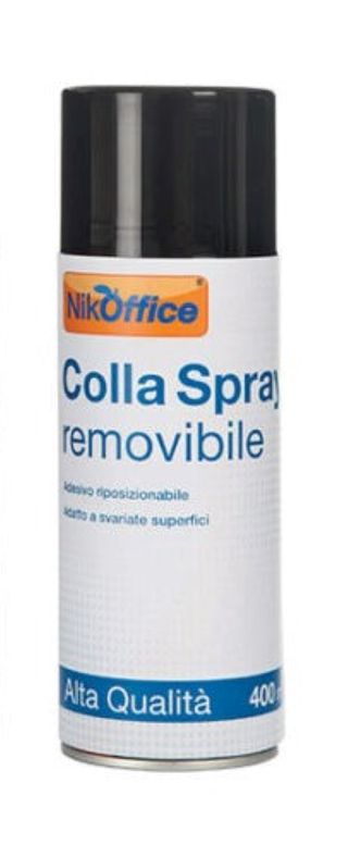 Colla Spray Removibile Bomboletta da 400 ml