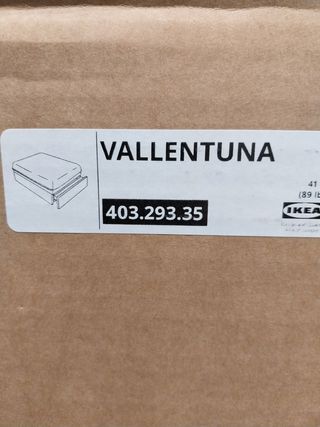 New Nuovo Vallentuna bed letto no cover