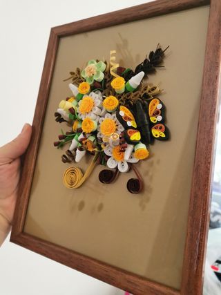 quadretto in filigrana giapponese