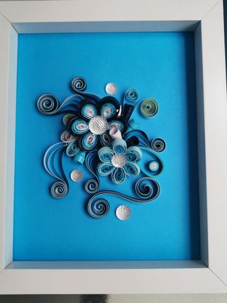 quadretto in filigrana giapponese