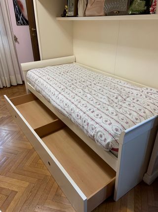 2 letti singoli con cassetto