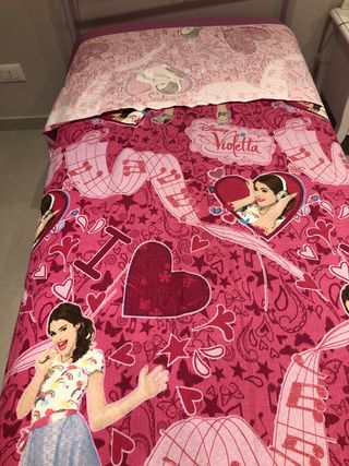 Copriletto Violetta Disney singolo