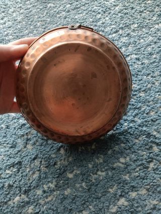 formina/tegamino in rame