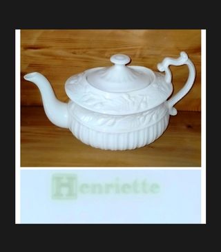 teiera Henriette da collezione nuova