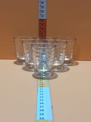 6 BICCHIERI DA SHOT NUOVI