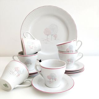 set di 6 tazzine da caffè vintage Julmenau