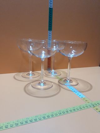 SET 4 COPPE MARTINI VINTAGE NUOVE