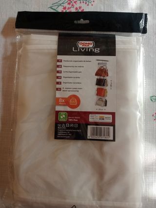 Porta borse 8 scomparti per armadio