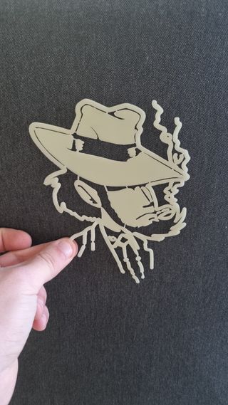 Adesivo Jigen Lupin fosforescente