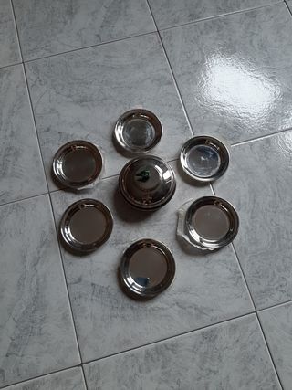 sottobicchieri stile inglese