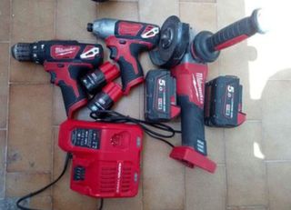 Milwaukee kit 3 pezzi