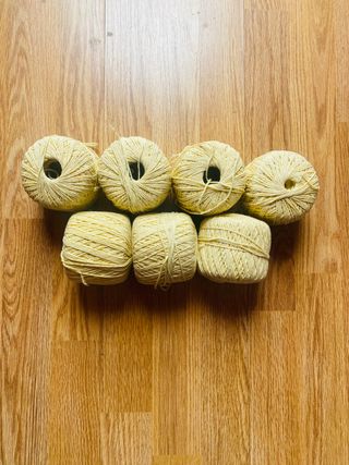 7 gomitoli 100% cotone