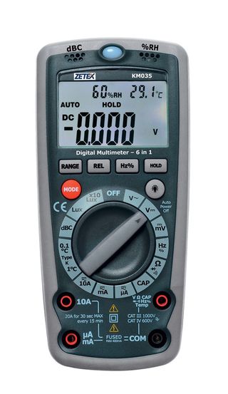 MULTIMETRO PROFESSIONALE ZETEK KM035
