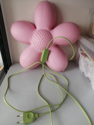 Lampada da Parete Fiore Rosa