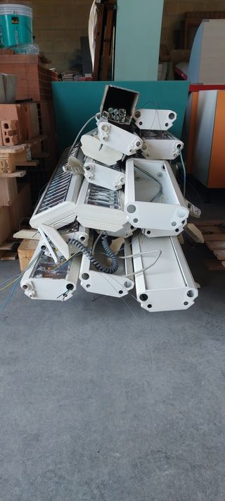 15 Plafoniere per Ufficio con relative lampadine