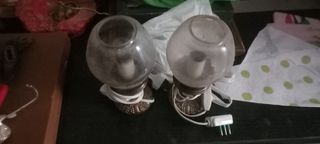 coppia boque antiche in ottone