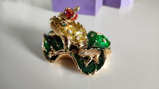 Il re ranocchio - Contenitore/portagioie