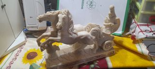 scultura biga romana scultura romana