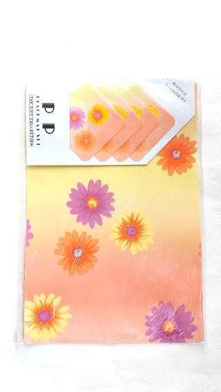 set  4 tovagliette americane plastificate