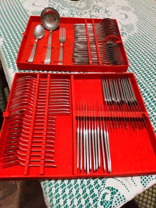 set di posate Abert in acciaio inox 18/10