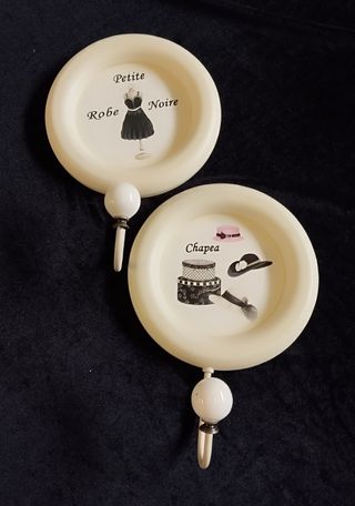 coppia di appendi panni