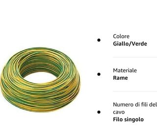 Cavo G/V 1x2.5mm² 30mt.