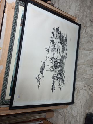 acquaforte artista Lello R.Barresi.