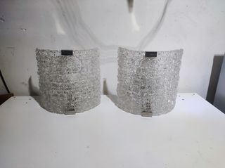 2 lampade da muro applique in abs