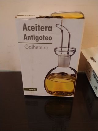 aceitera antigoteo