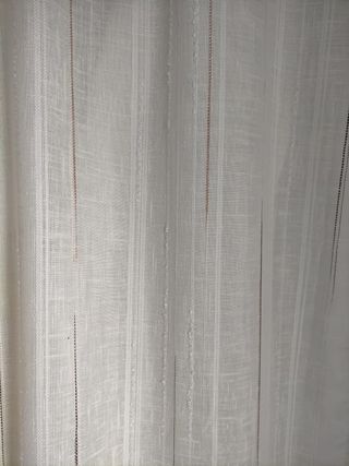 Tenda in cotone a righe