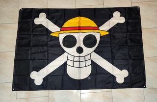 Bandiera One Piece 150x90 Cm Jolly Roger NUOVA