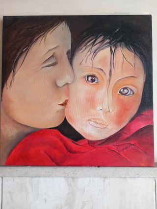 Quadro su tela.    . 15euro