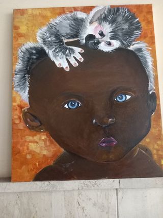 Quadro su tela.     15euro