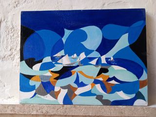 Quadro su tela.   12euro