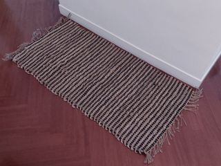 tappeto cotone e juta