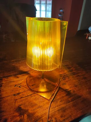 Kartell model: take, lampada da tavolo bajour ecc