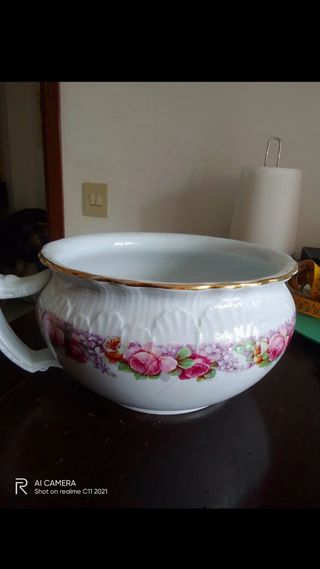 Vaso da notte vintage