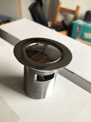 Tre pilette click clack per lavandino o bidet