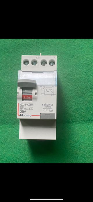 Interruttore differenziale salvavita Bticino 25A