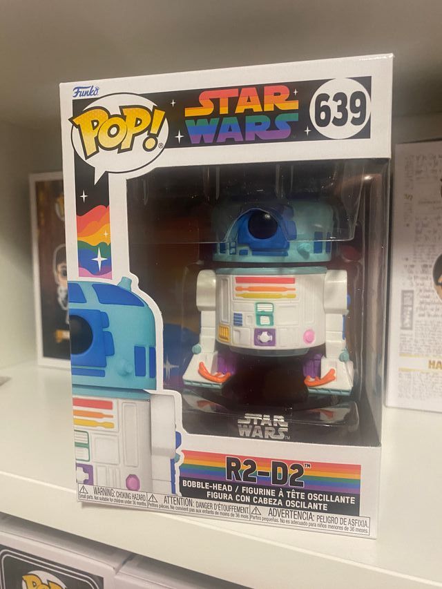 Funko POP! 639 R2-D2 Pride 2023 - Star Wars de segunda mano por 15,9 ... Funko POP! 639 R2-D2 Pride 2023 - Star Wars de segunda mano por 15,9 ...