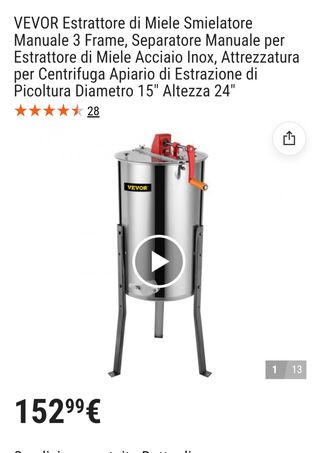 Estrattore di miele