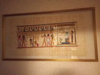 quadro pergamena egiziano